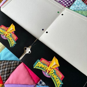 Lot/3 Vintage 90s Mighty Morphin Power Rangers 3 Hole Binder Folder - Etsy