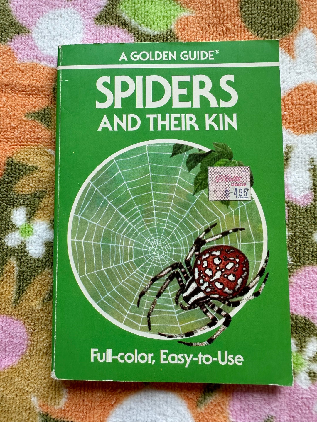Vintage 1990 Golden Guide Spiders and Their Kin Reference Book - Etsy