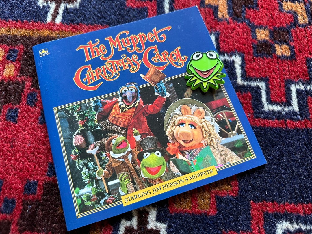 Vintage 1993 the Muppet Christmas Carol Book Plastic Kermit - Etsy