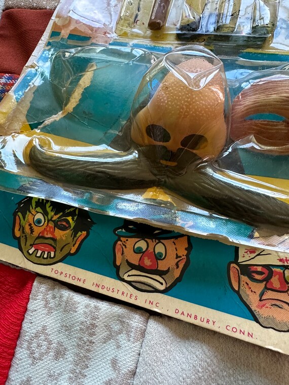 Vintage Halloween Topstone Comic Makeup & Disguise Kit - Gem