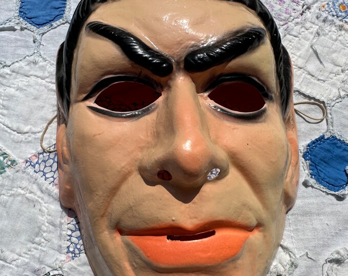 Vintage Ben Cooper Star Trek Spock Plastic Halloween Mask - Etsy