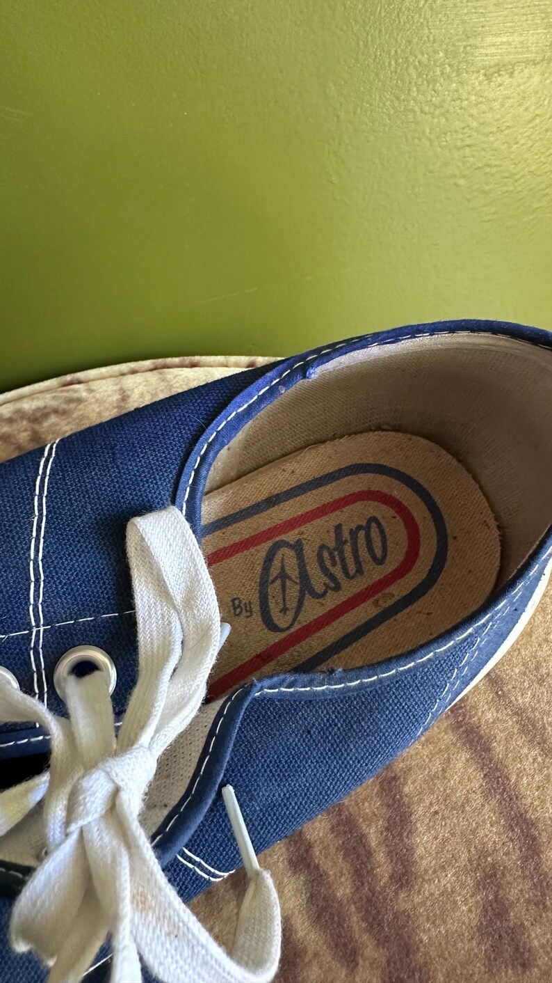 Vintage Astro Sneakers Blue Basketball Tennis Shoes Sz 13 - Etsy
