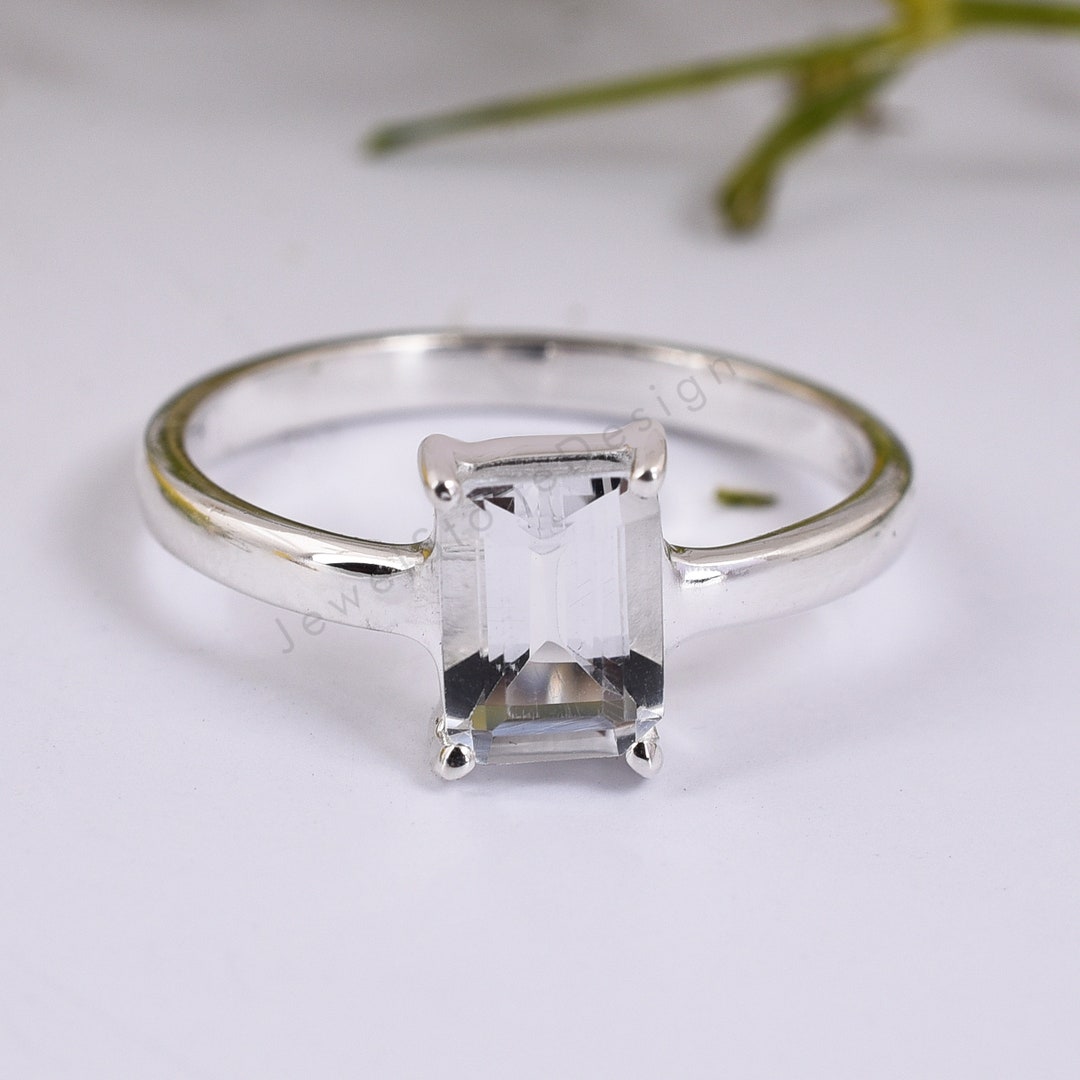 Beautiful Natural Petalite Gemstone Ring, Raw Petalite, Silver Ring ...