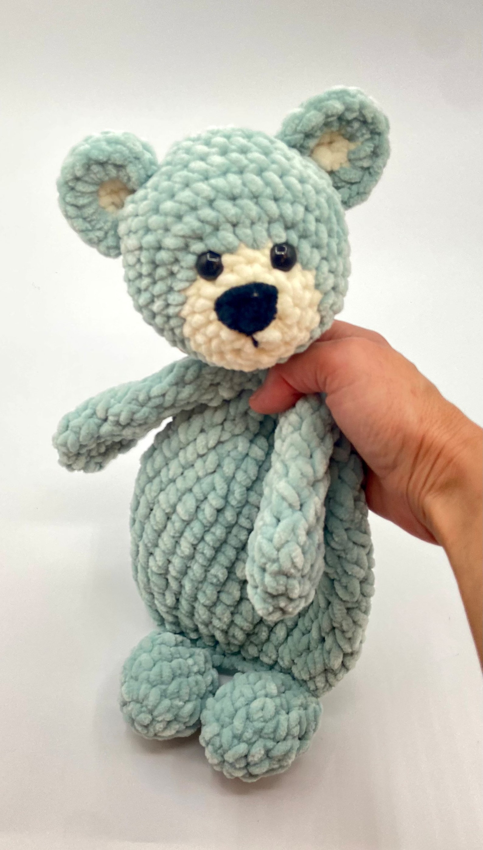 PATTERN CROCHET, Sugar Bear. Crochet Baby Blanket. Soft Toy. Pattern ...