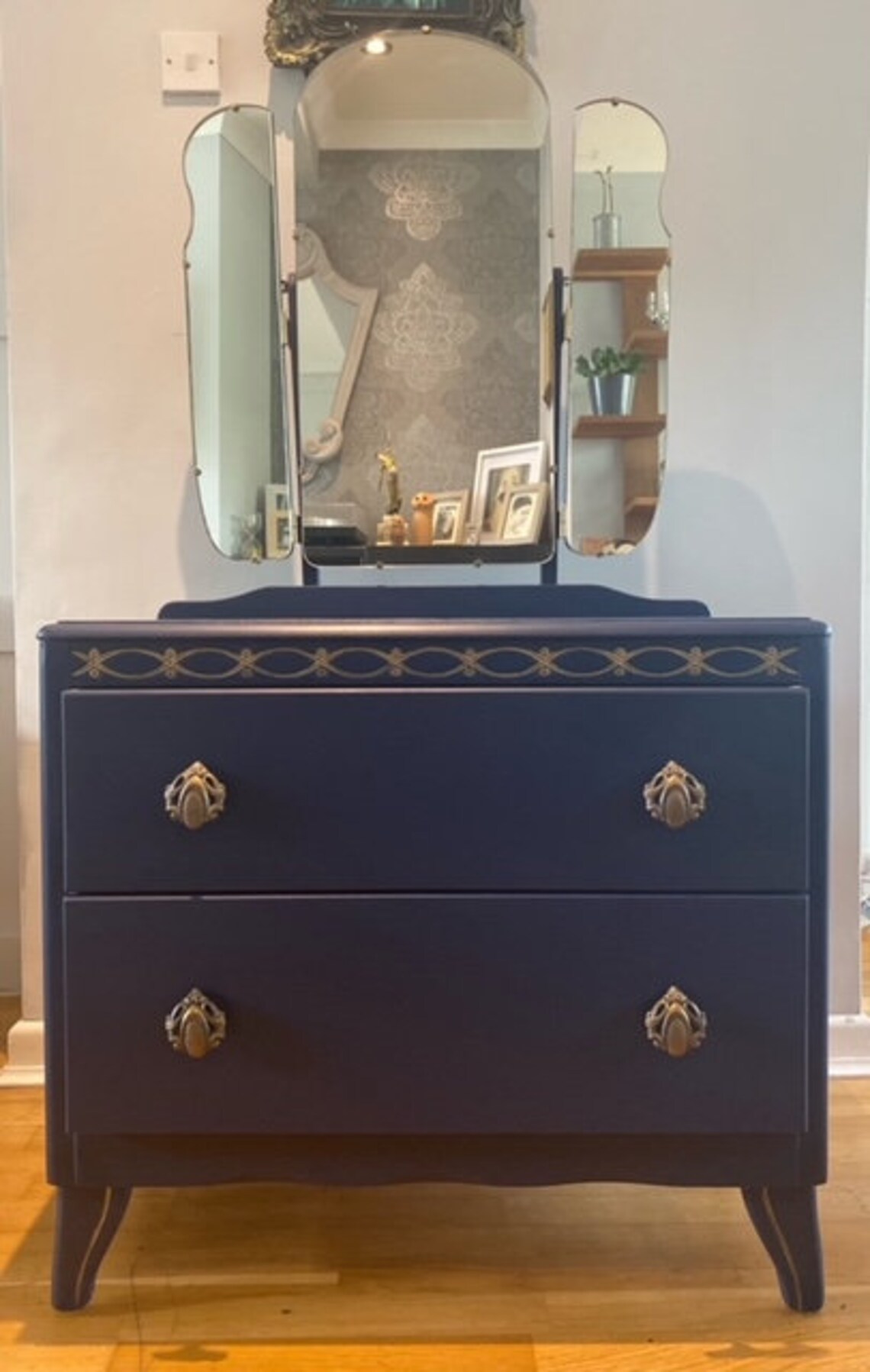 SOLD - Available for Commissions - Vintage Harris Lebus Dressing Table ...