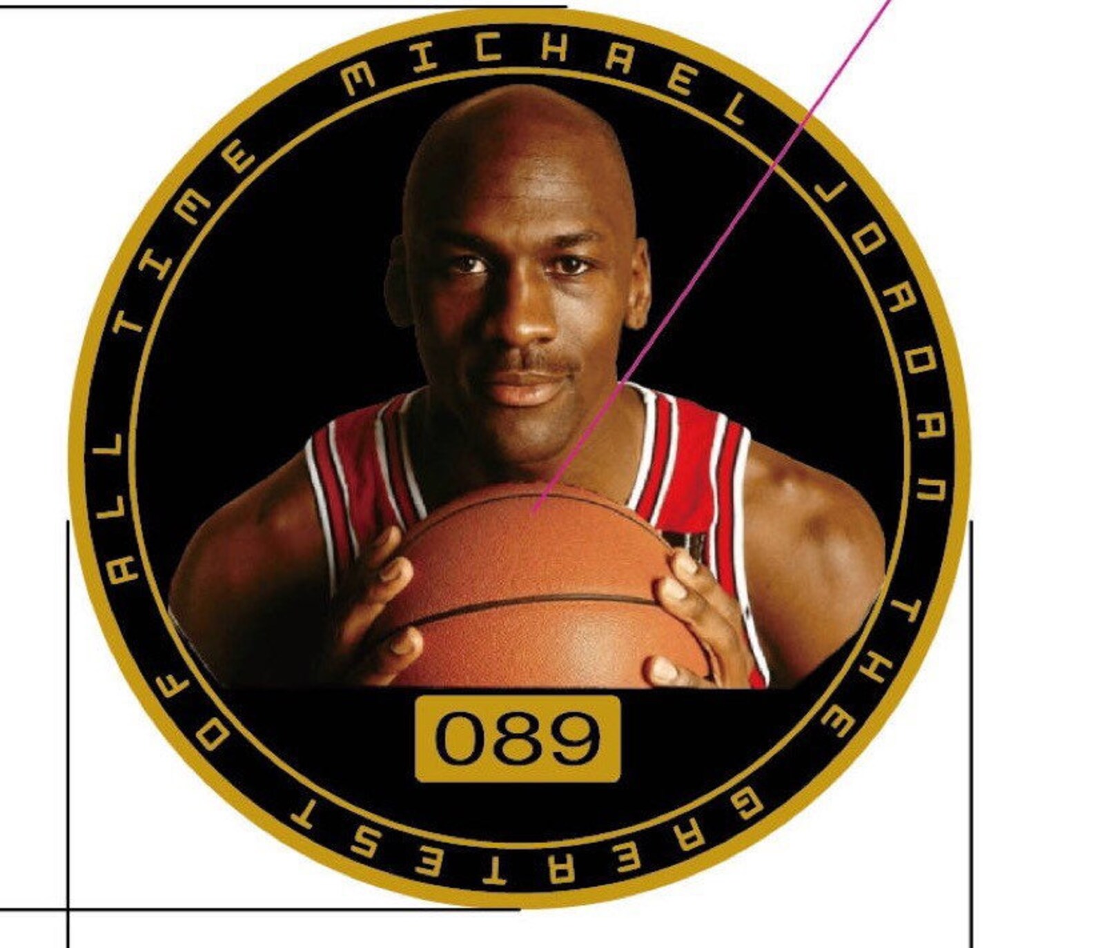 MICHAEL JORDAN Challenge Coin. - Etsy