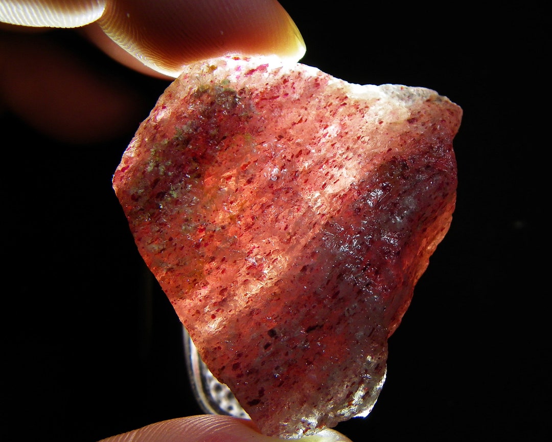 134 Ct Lepidocrocite Red Quartz Loving Energy Stone, Excellent Healing ...