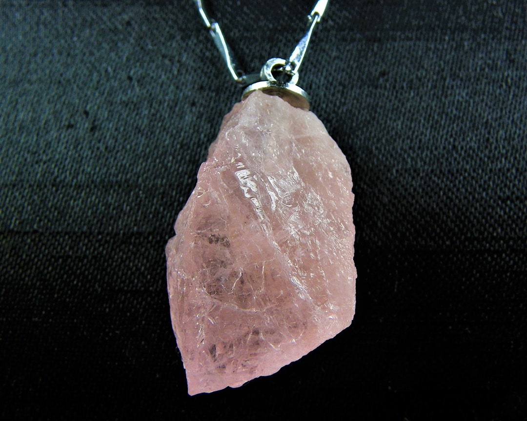 6.4 Grams 32 Carats Pink Morganite Pendant: Beryl Healing Stone From ...