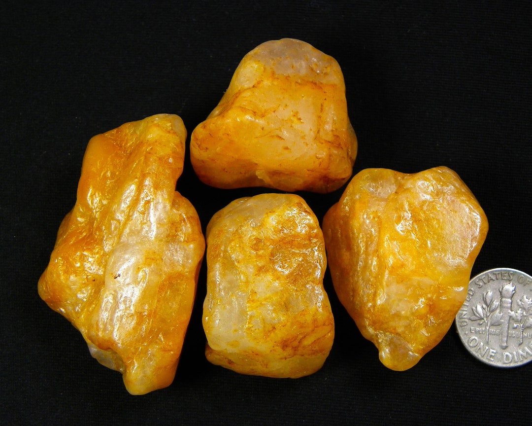 Golden Brown Herderite - 425 Carats 1 1/8 " - 1 5/8“ Golden Herderite ...