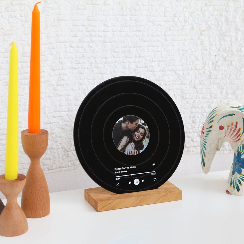 Romantic Personalized Record Birthday Gift for Her - Etsy