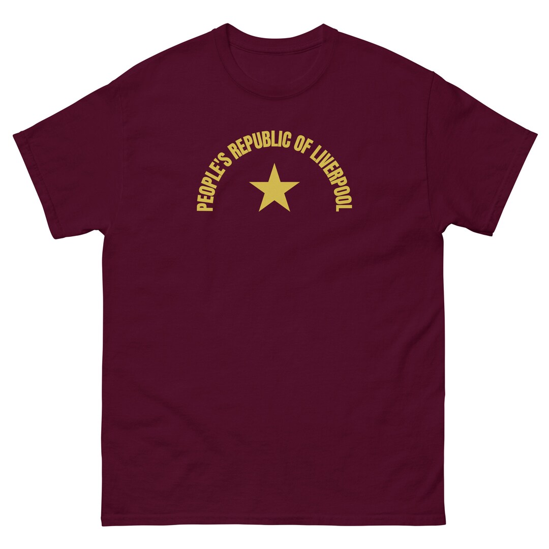 Scouse People's Republic of Liverpool Star Scouse Not - Etsy