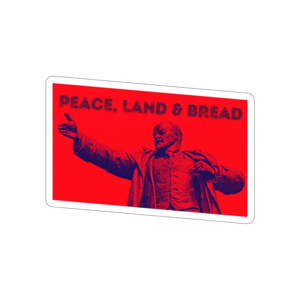 Lenin Peace Land And Bread