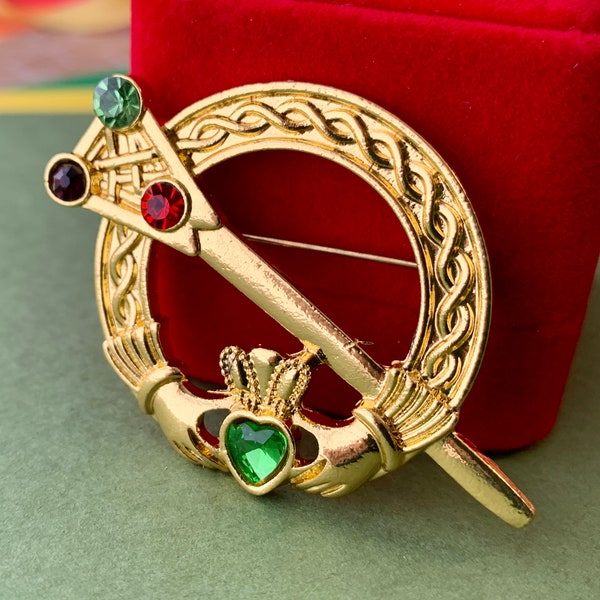 Irish Brooch - Etsy