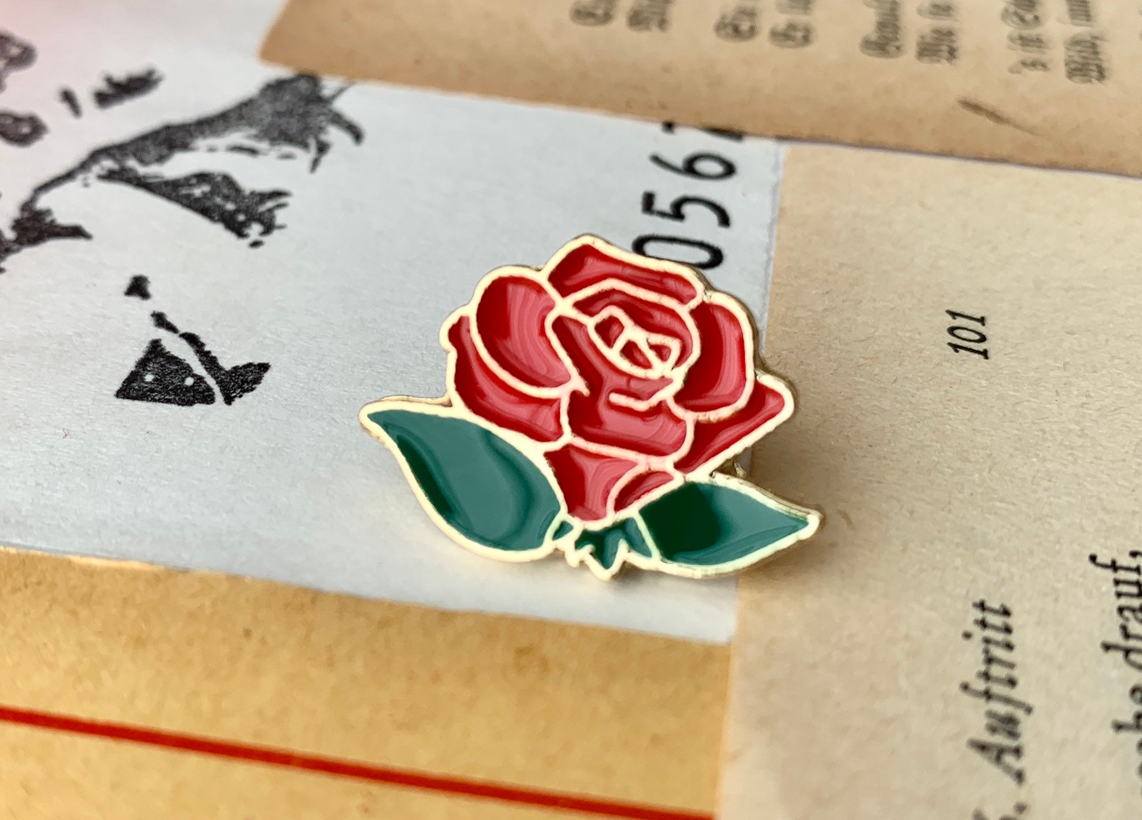 Socialist Rose Emblem