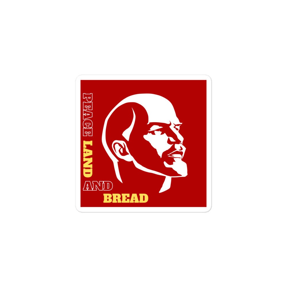 Lenin Peace Land And Bread