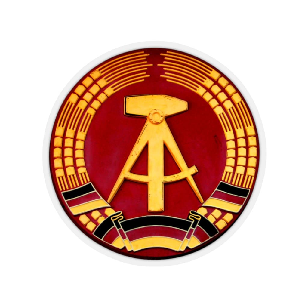 East German DDR GDR Hammer and Compass Emblem Communist Cold - Etsy