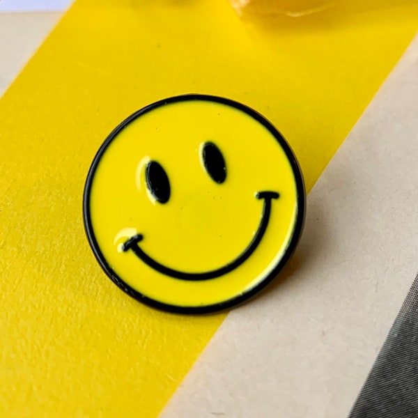 Yellow Smiley Face - Etsy