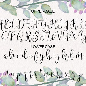 Amelia Font, Script Font, Handwritten Font, Wedding Font, Romantic Font ...