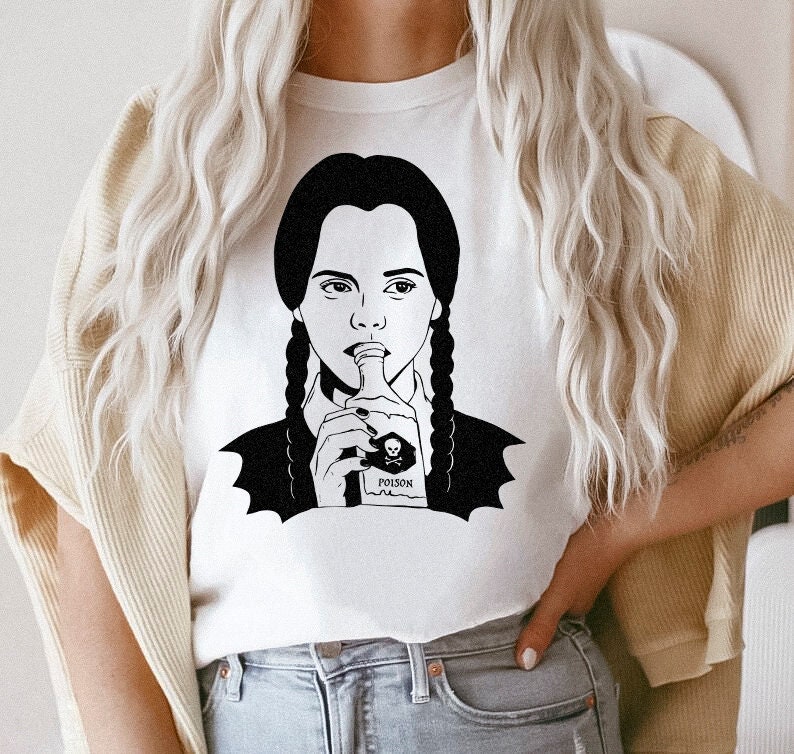 Wednesday Addams SVG PNG Transparent File Addams Family - Etsy