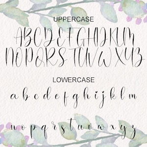 Annie Script Font, Calligraphy Font, Heart Font, Font With Heart ...