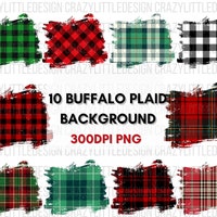 100 Seamless Plaid Digital Paper Lumberjack Fall Rustic Texture ...