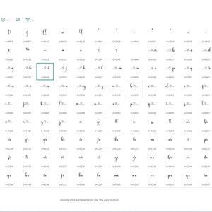 Annie Script Font, Calligraphy Font, Heart Font, Font With Heart ...