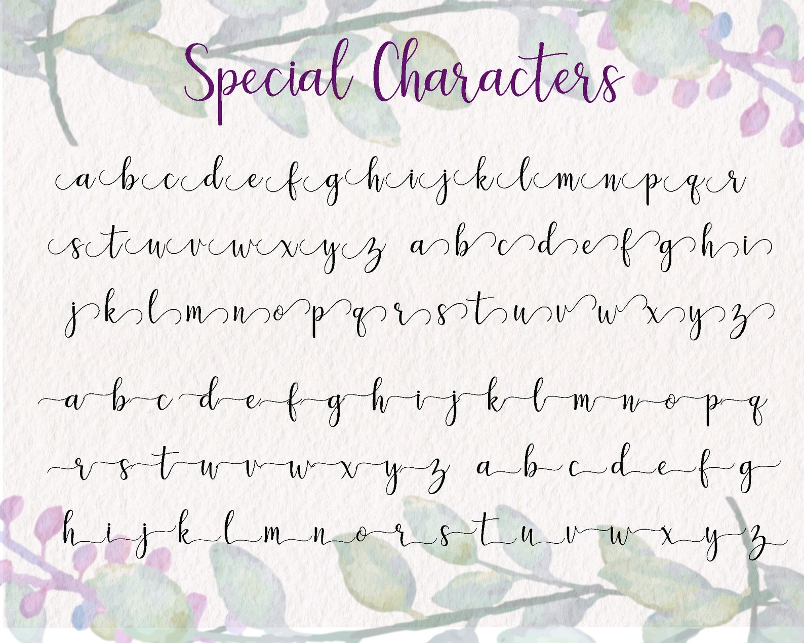 Valentina Script Font Calligraphy Font Heart Font Font With - Etsy UK