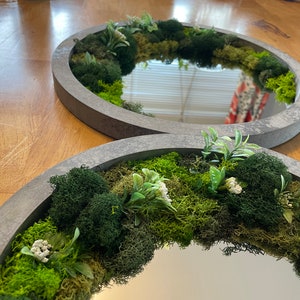 Moss Wall Mirror - Etsy