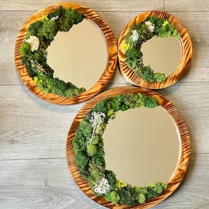Moss Wall Mirror - Etsy