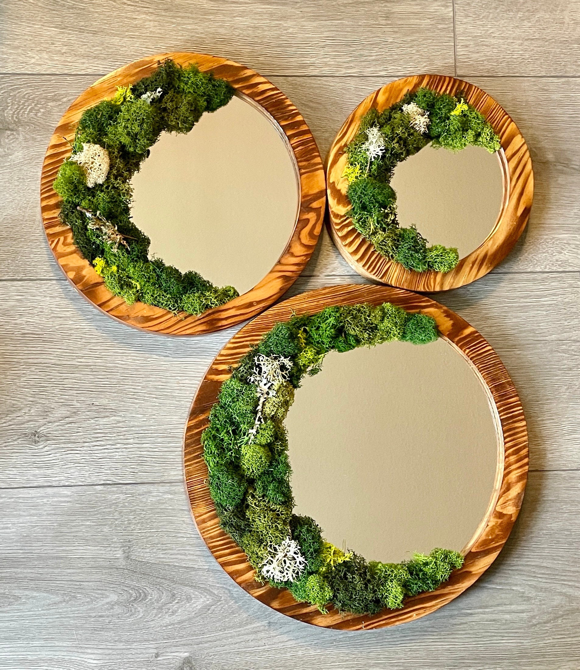 Moss Wall Mirror - Etsy