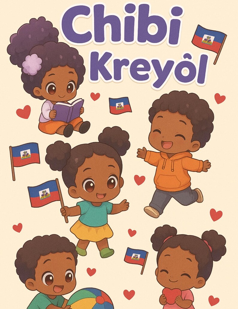 Chibi Kreyòl: Learn the Basics + Activity Pack — Haitian Creole Book ...