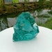 2015 Gr of Rough Andara Crystal Turquoise Green With Snow - Etsy