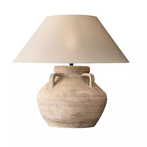 Rustic Table Lamp - Etsy