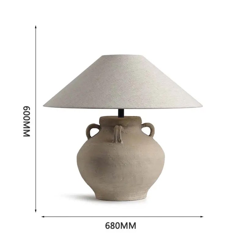 Table Lamp, Rustic Table Lamp, Lamp, Lighting, Modern Table Lamp, Boho ...