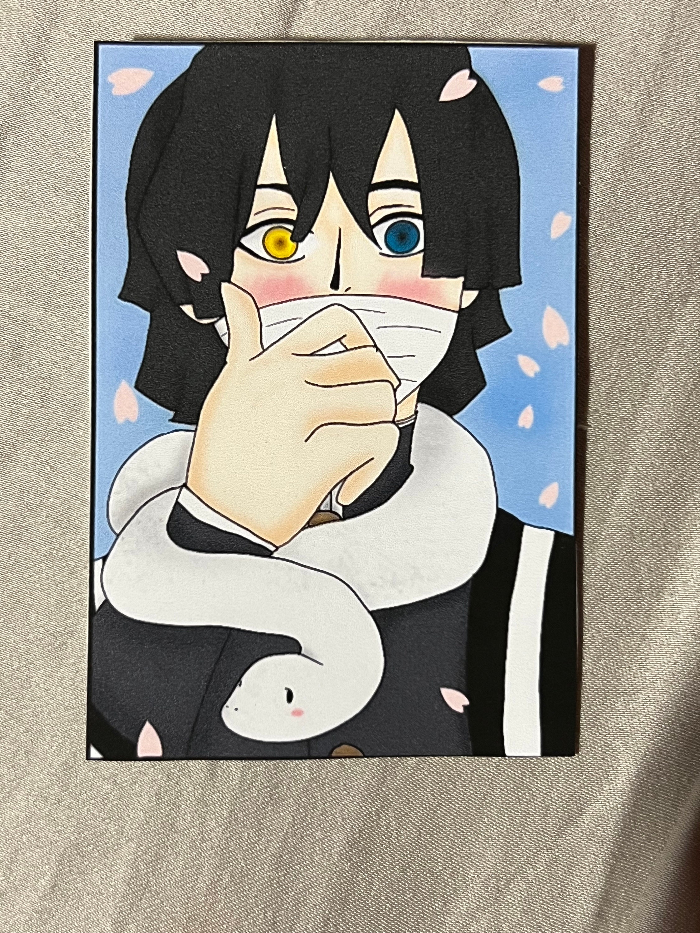 Mitsuri Obanai Sticker Panel - Etsy