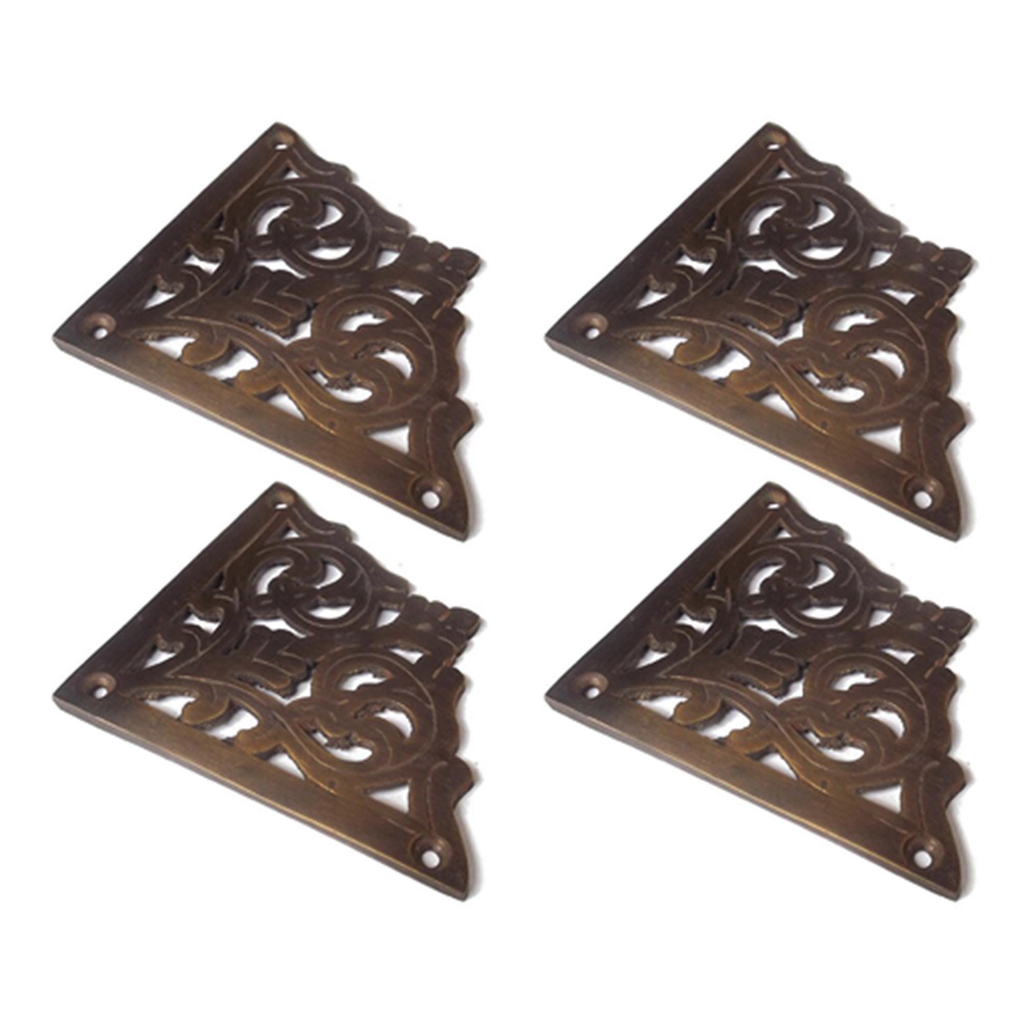 Set of Vintage Special Carve Corner Decorative Plates Picture Frame ...