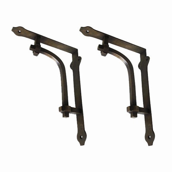 Curved Shelf Bracket - Etsy