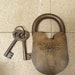 Vintage Titanic Southampton Old PADLOCK Antique Solid Brass Safe Key ...