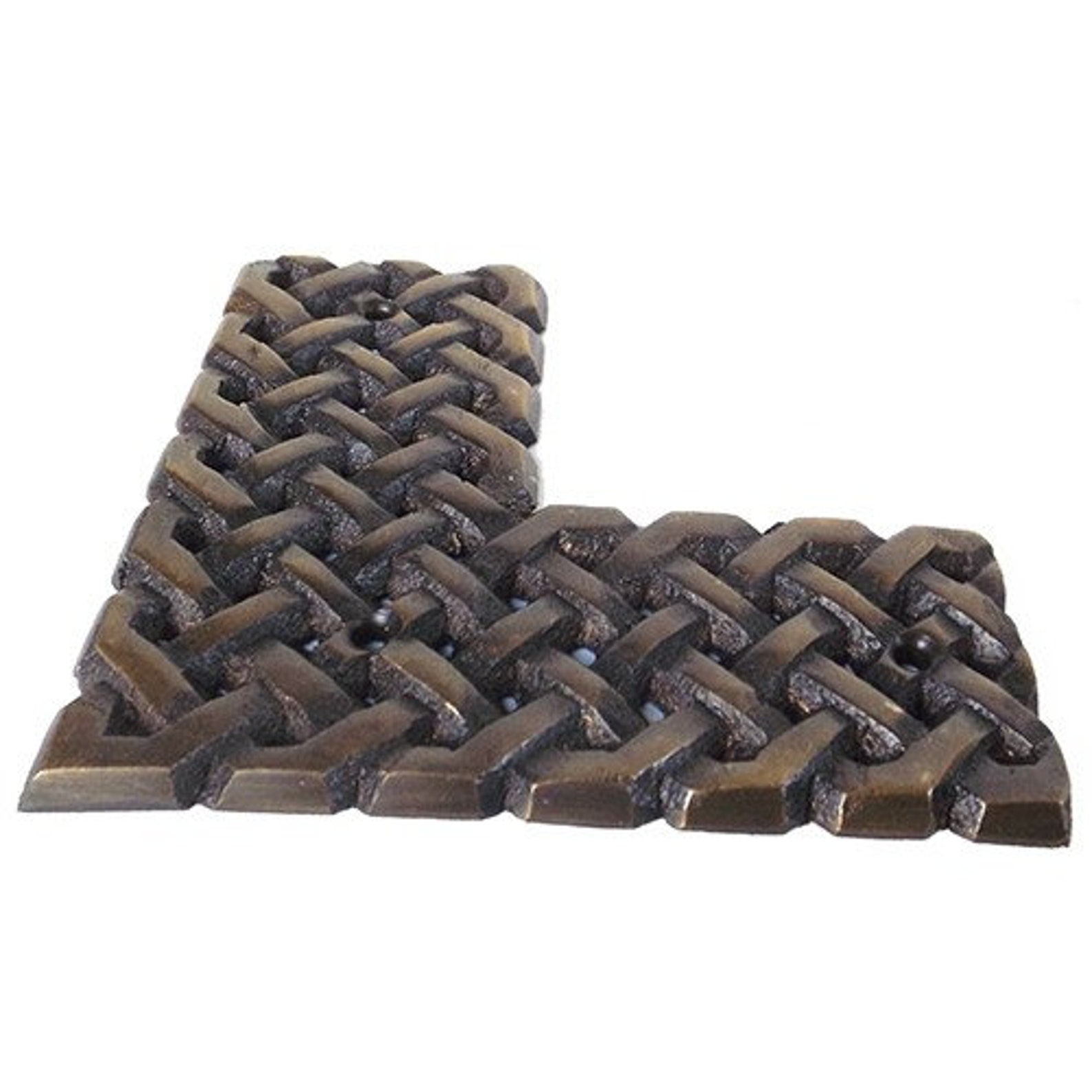 Set of Vintage French Infinity Knot Corner Decorative Plates - Etsy