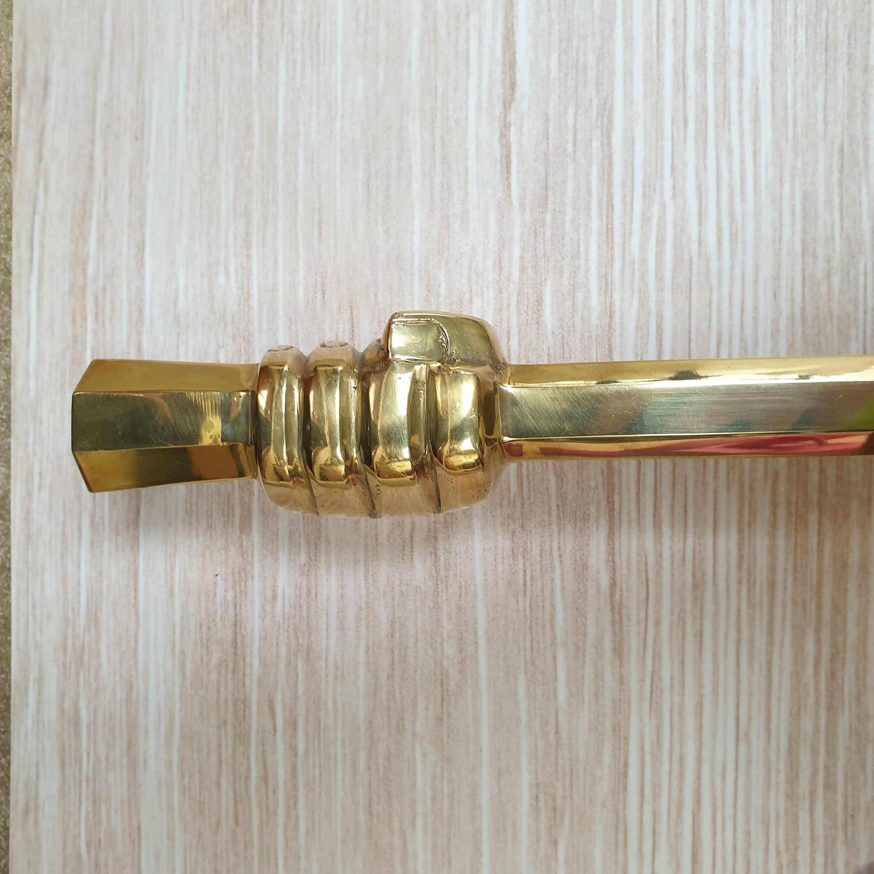 Vintage Fine Hand Art Main Entry Door Pull Handle Solid Brass - Etsy