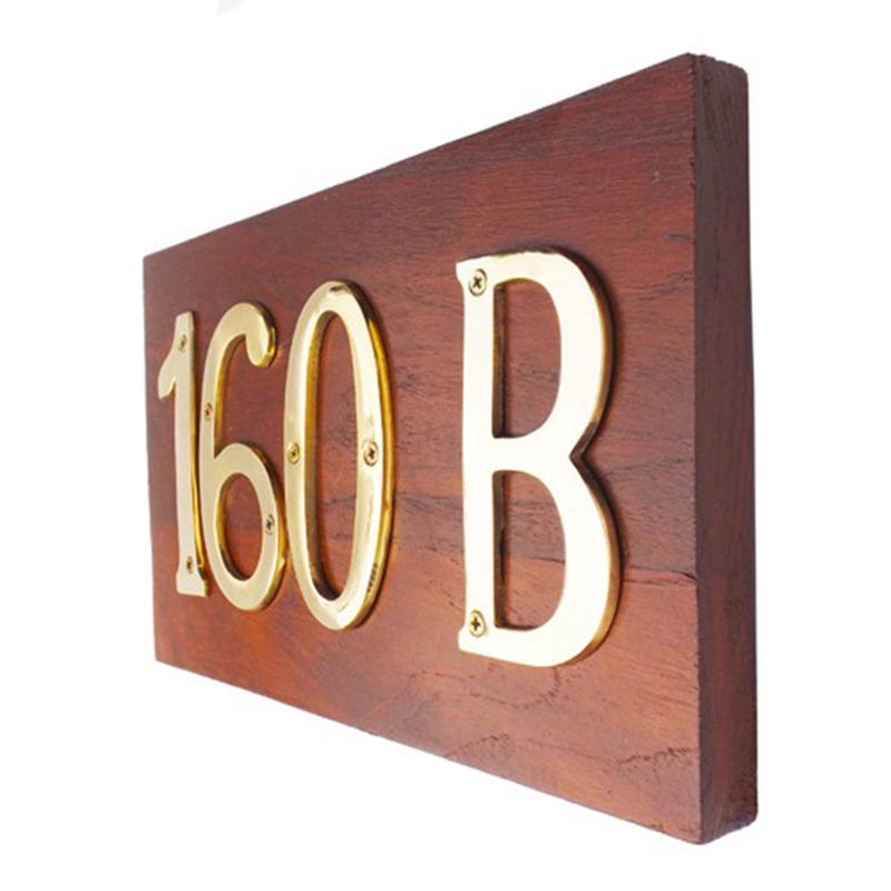 Brass House Numbers - Etsy
