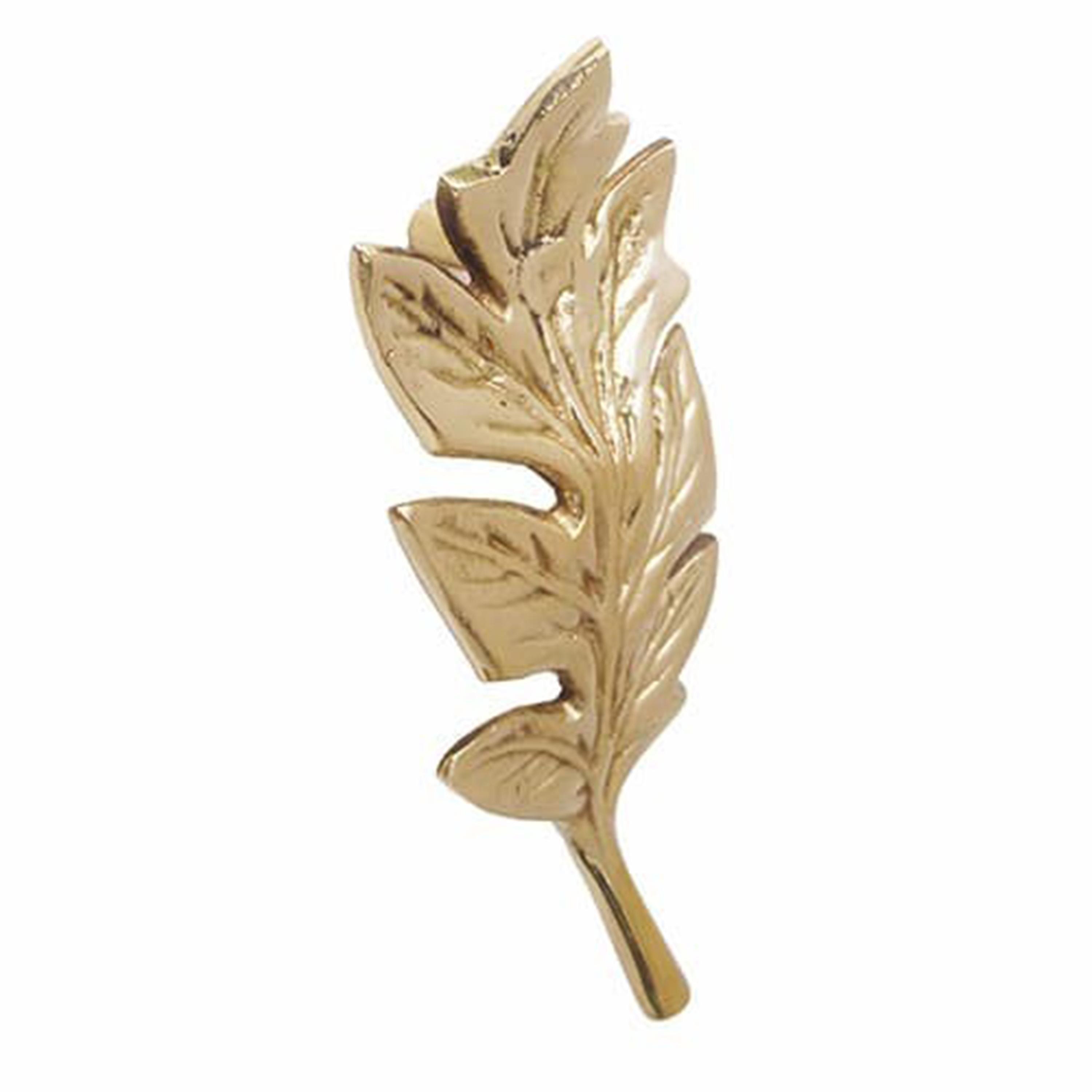 5.51" Inch Set of Vintage Oakleaf Antique Knob Cabinet Handle Pull ...