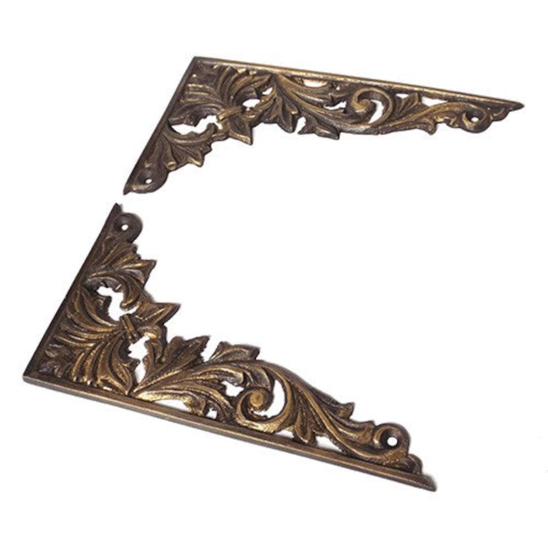 Set of Vintage Luxury Carve Corner Decorative Plates Picture Frame ...