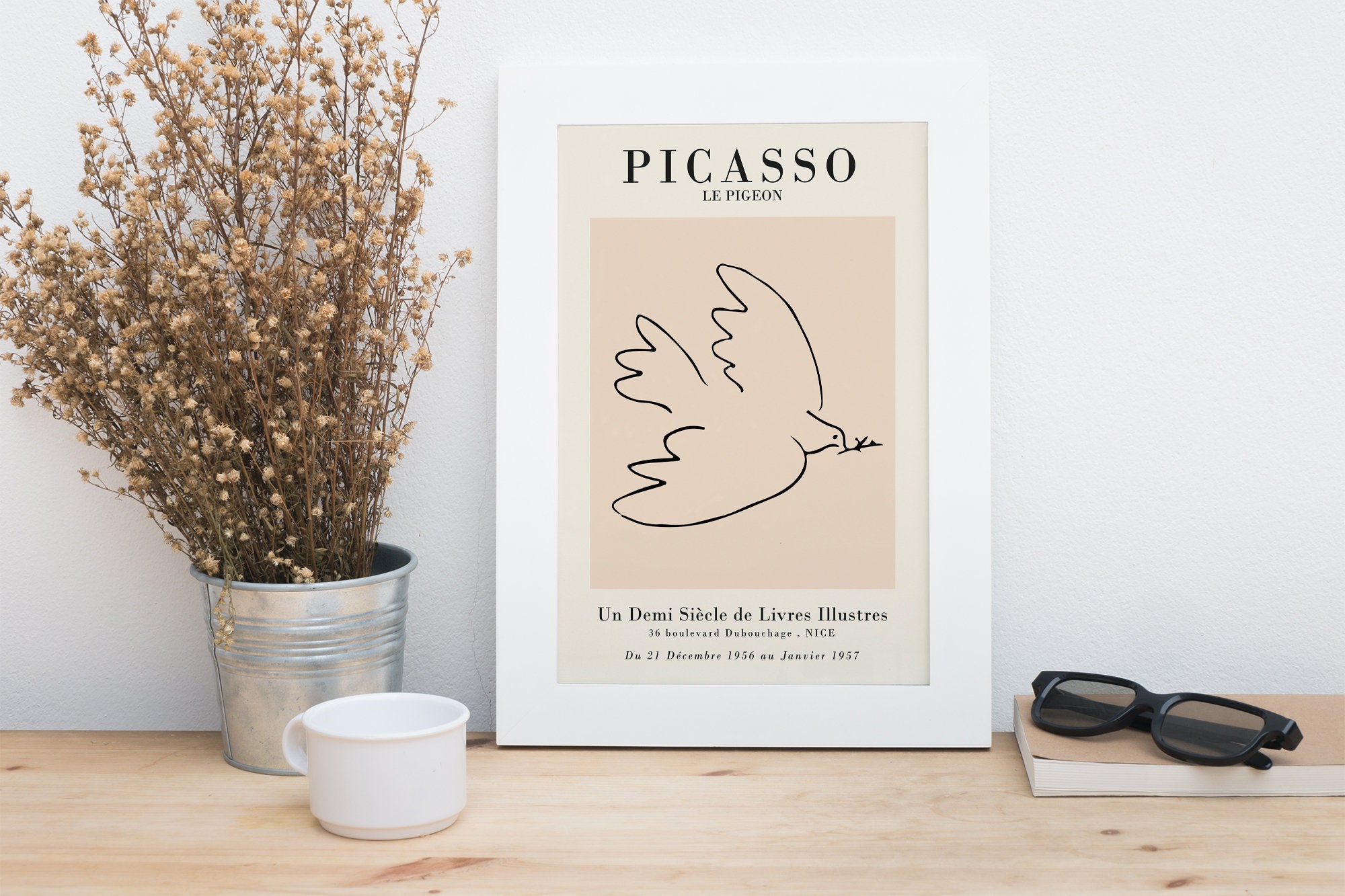 Pablo Picasso Pigeon Giclee Art Premium Matte Vertical Poster sold by ...