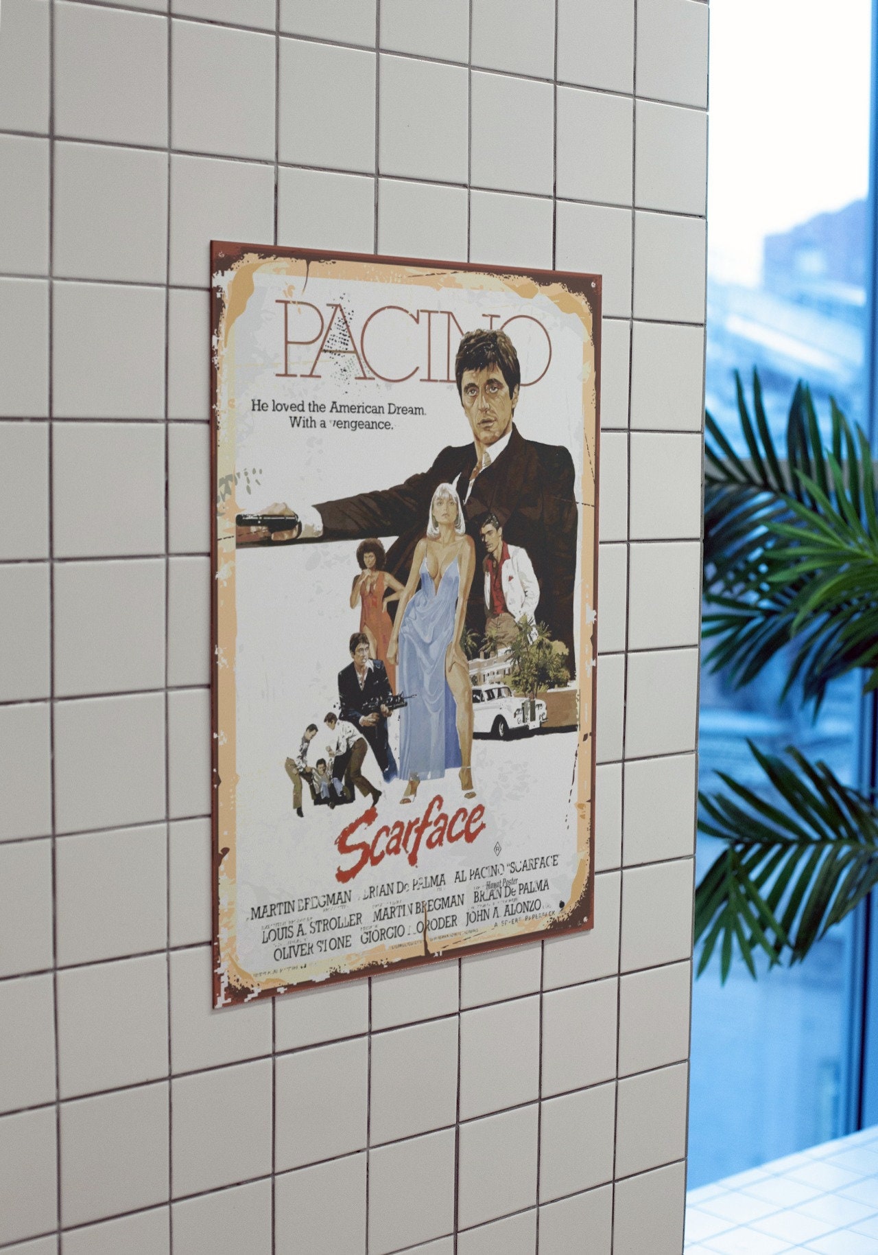 Scarface Al Pacino Cinema Movie Special Design Retro Vintage - Etsy