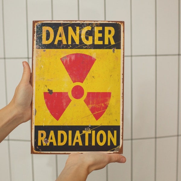 Vintage Warning Sign - Etsy