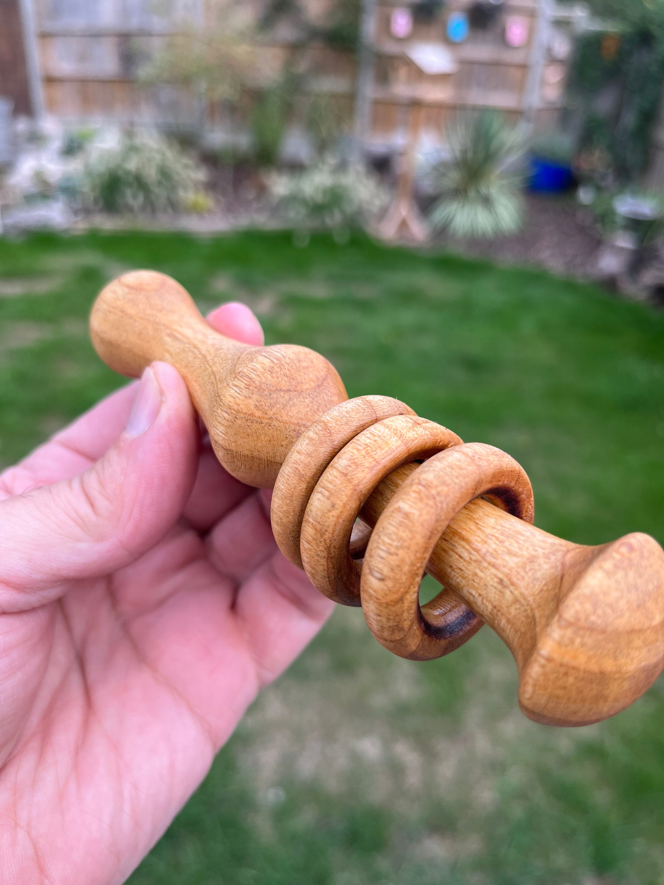 Wooden Babies Rattle - Etsy