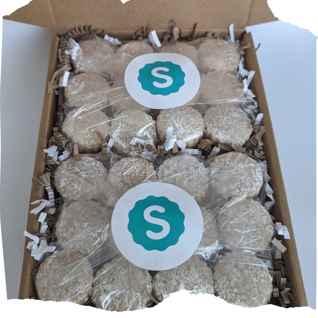 POLVOROSAS DOUBLE Handmade Venezuelan Cookies, Venezuelan Gift Box - Etsy