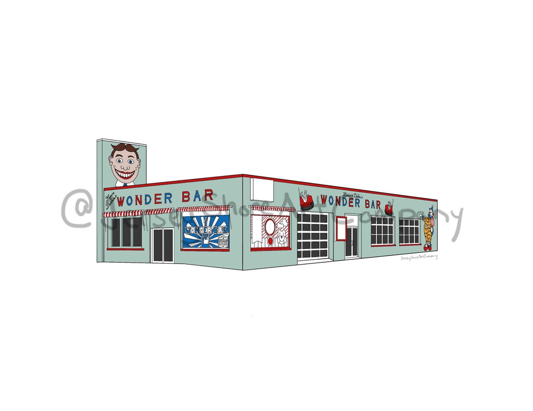 Wonder Bar - Asbury Park, NJ : Jersey Shore Art Company - Etsy