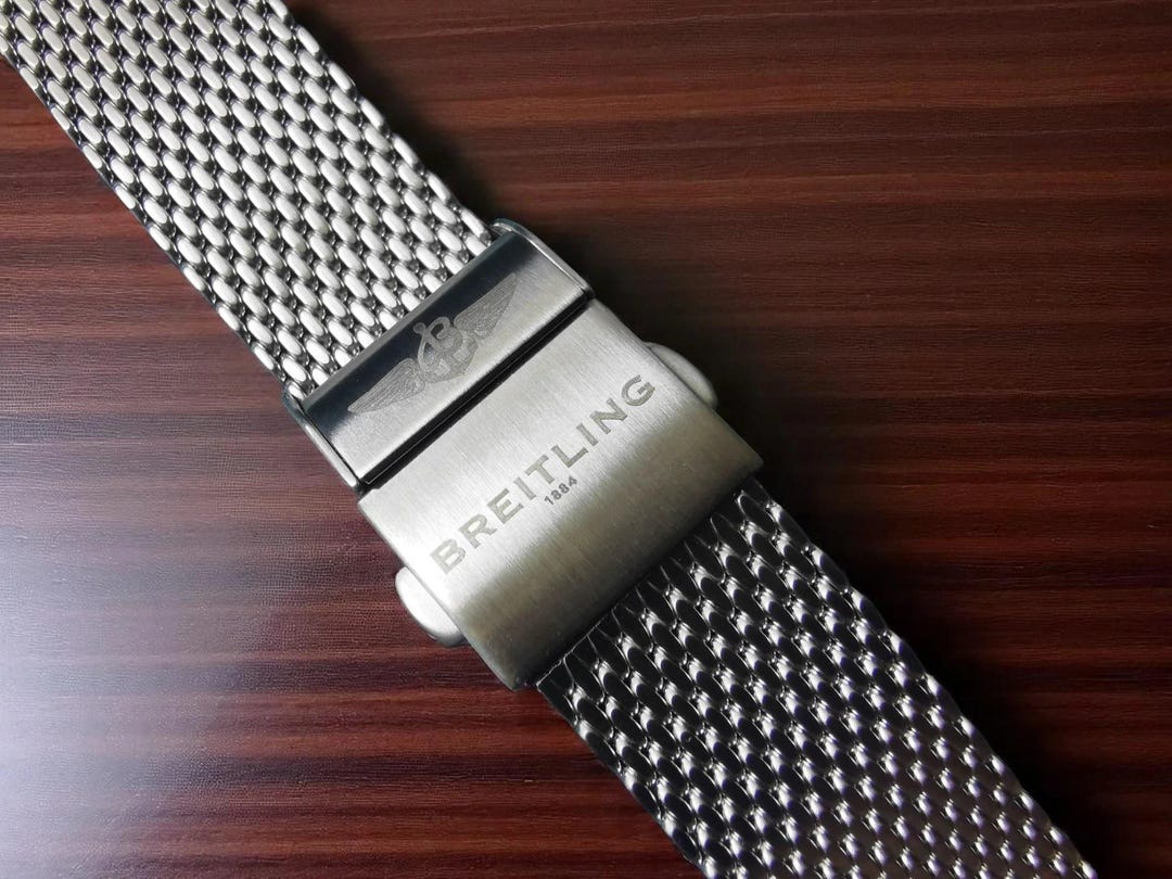Milanese Mesh Bracelet for Breitling Superocean Heritage/navitimer ...